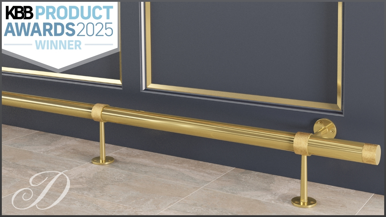 Luxury is in the Details: Join the Waitlist for Knurled Brass Foot Rail ...